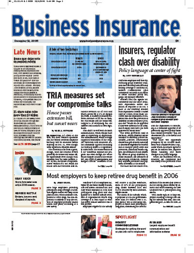 December 12 2005 - Business Insurance